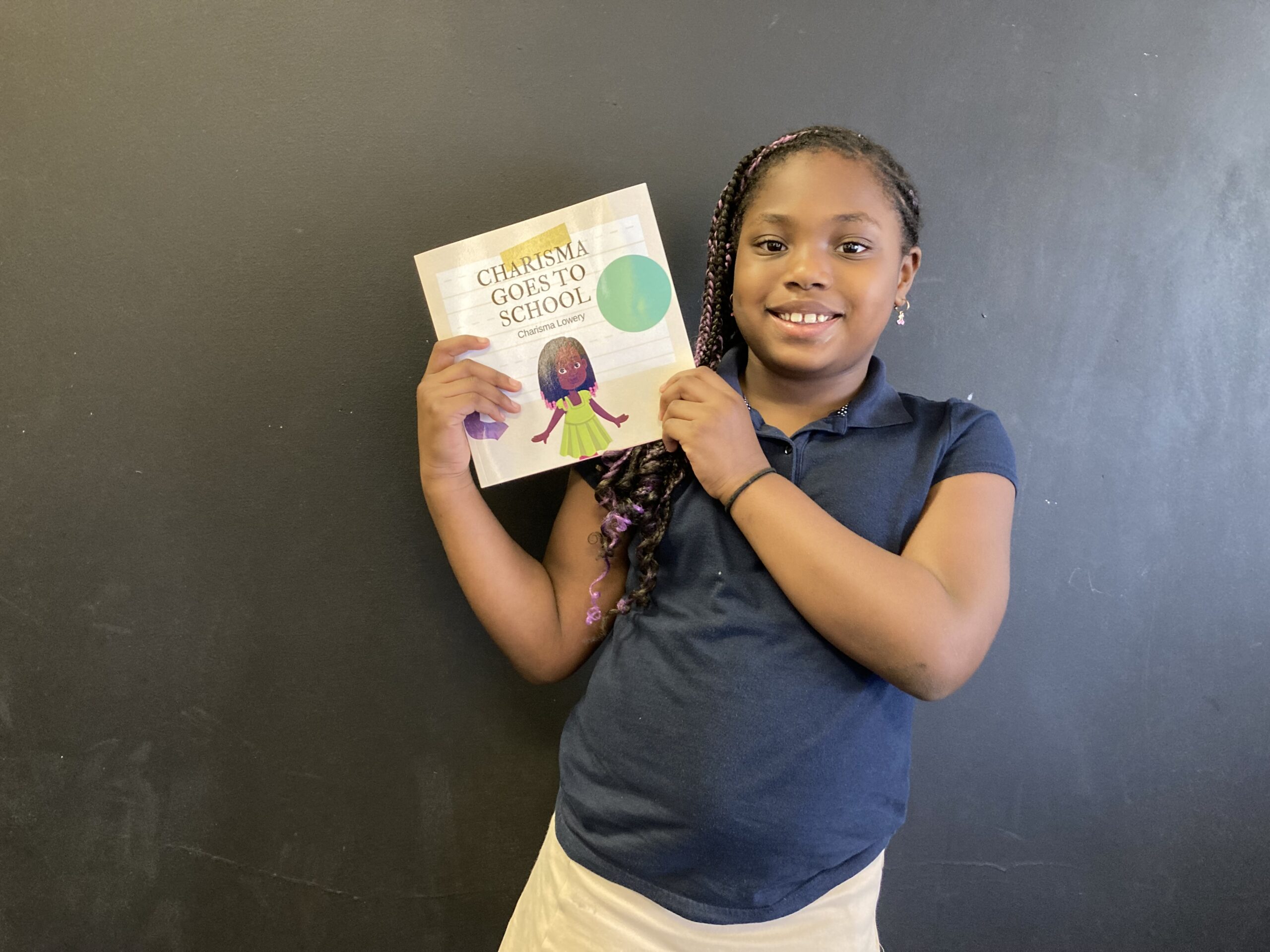 Author! Author! Charisma Loves School So Much She Wrote A Book About It ...